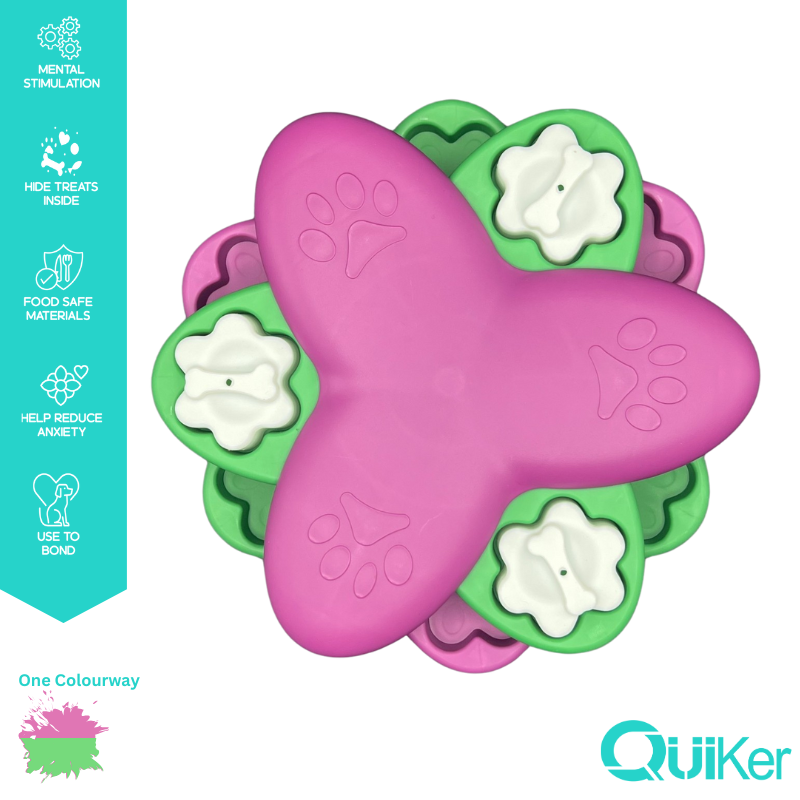 Flower Puzzle Toy - Dog Toy - Brain Training – Woogle Wares