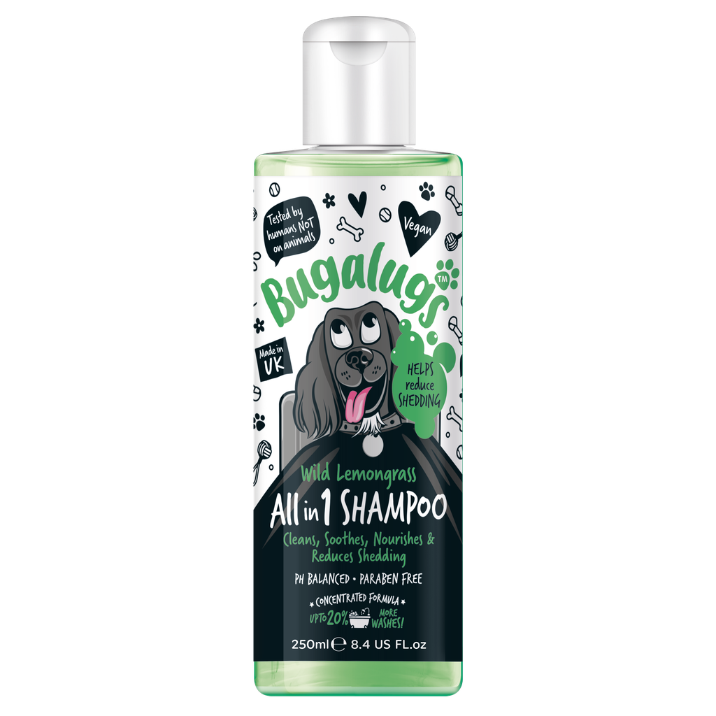 Bugalugs - Wild Lemongrass - All in 1 Shampoo - 250ml – Woogle Wares